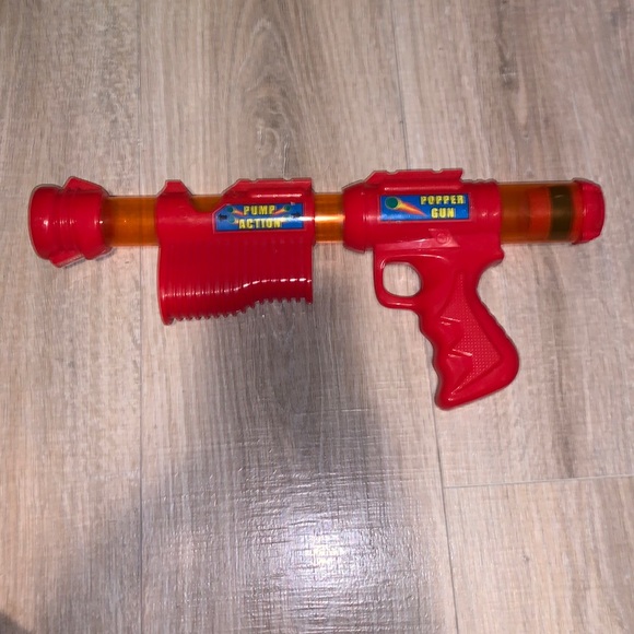 Toys | Red Pump Action Popper Gun | Poshmark